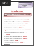 Types of Scientific Investigations | PDF