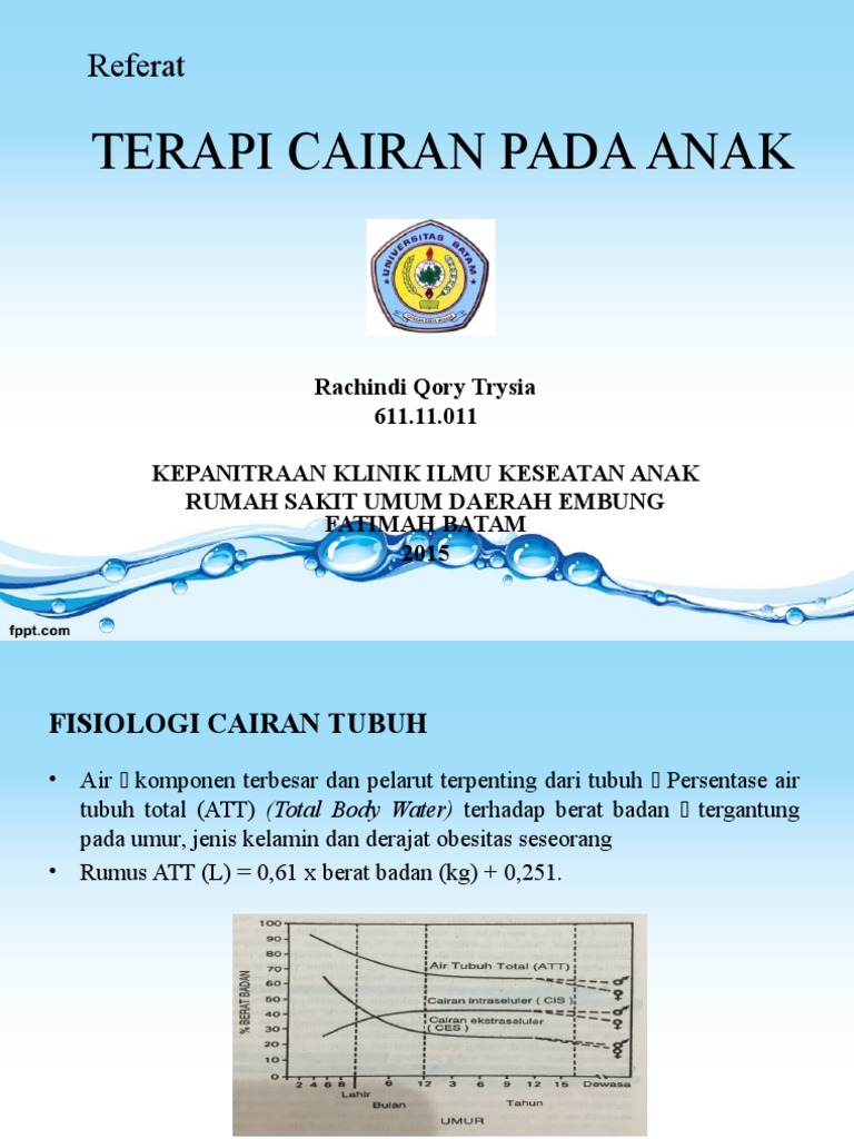 Terapi Cairan Pada Anak | PDF | Kesehatan Holistik