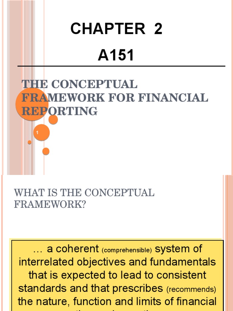 Chapter 2 Conceptual Framework | PDF | Financial Accounting Standards ...