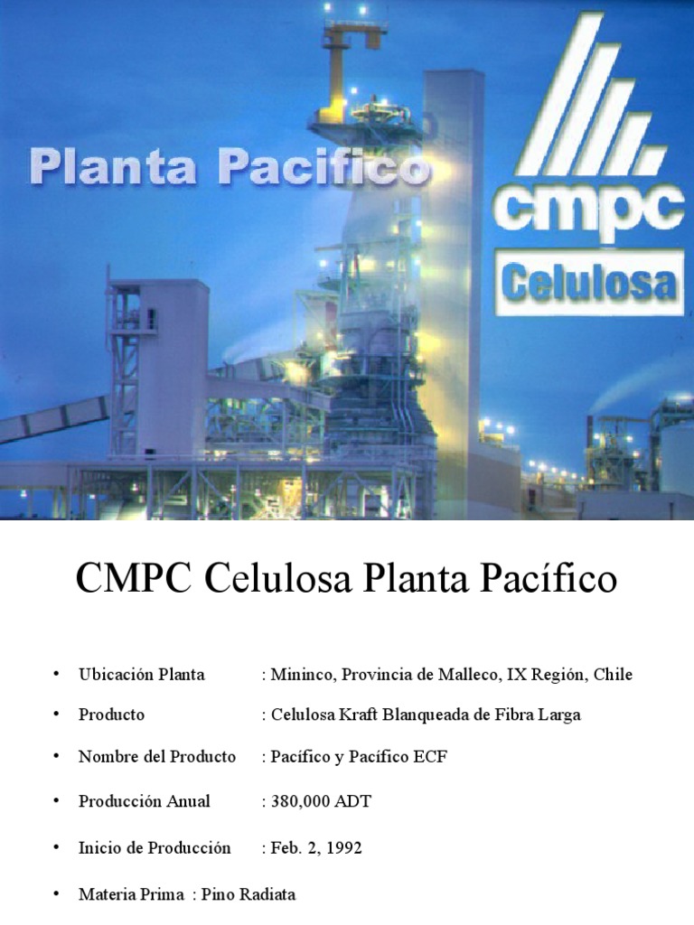 Presentación CMPC Pacifico | Materiales | Química