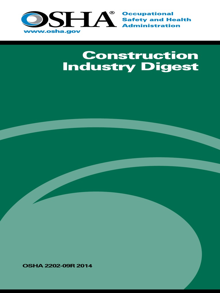 Osha 2202 | PDF | Scuba Diving | Occupational Safety And Health ...