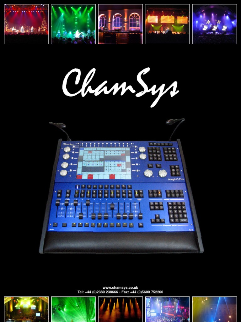 ChamSys Product Catalogue | PDF | Personal Computers | Command Line ...
