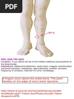 Acupuncture Points and Charts Guide | PDF | Meridian (Chinese Medicine ...