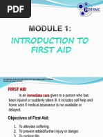 Basic PPT For First Aid Training | PDF | First Aid | Health Care