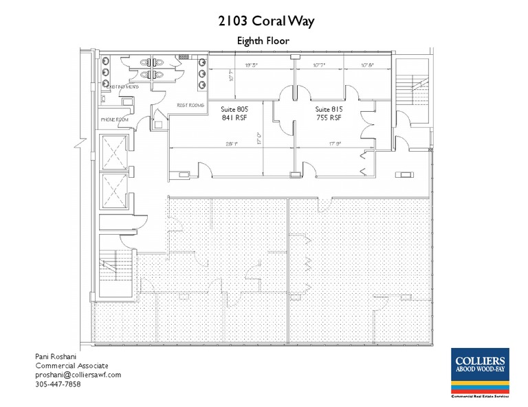 8th Floor Plan 2009 | PDF