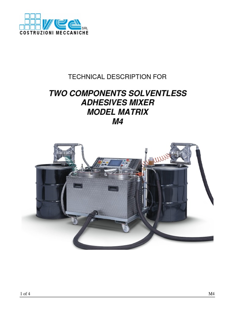 Mixer Matrix m4 - English | PDF | Pump | Gear