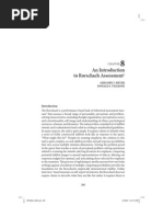 Rorschach Inkblot Test | PDF | Validity (Statistics) | Applied Psychology