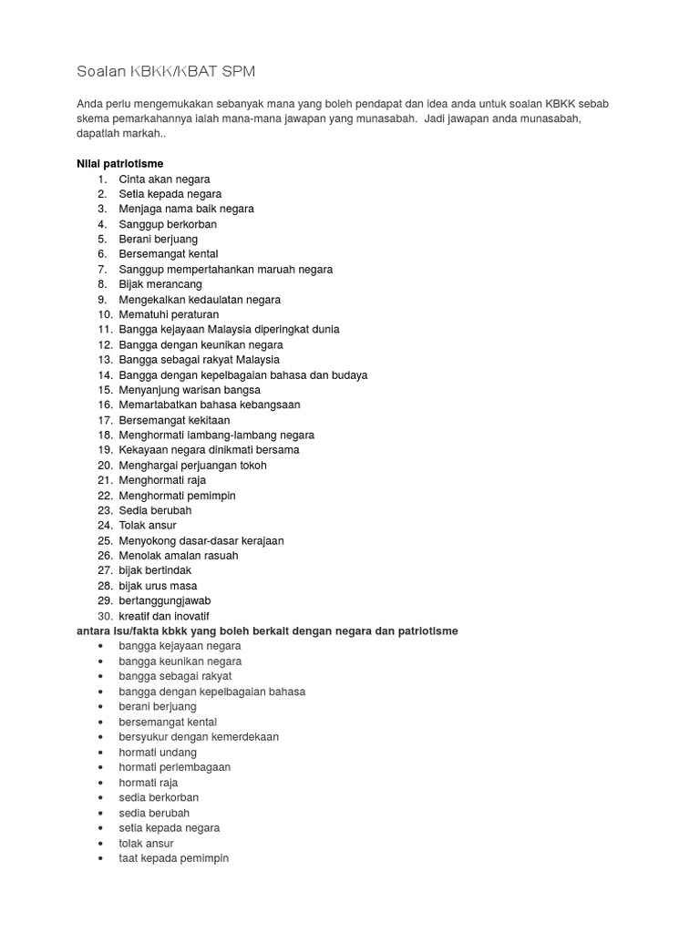 Nota Kbat Sejarah SPM | PDF