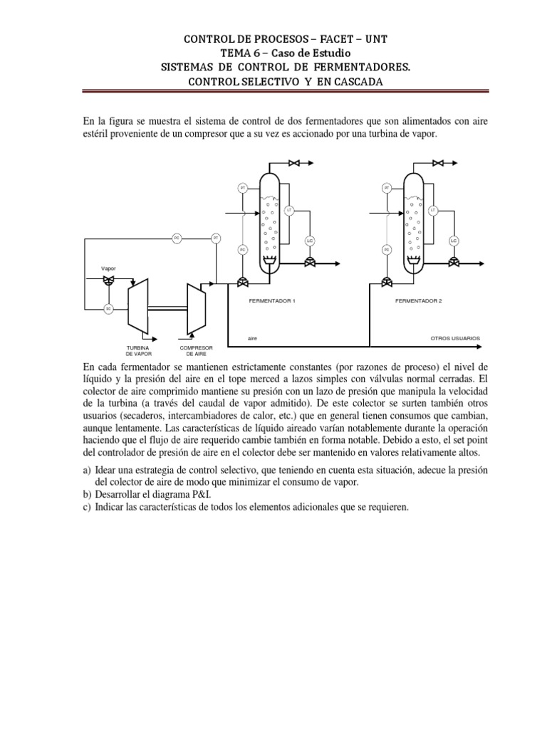 TP6D | PDF | Compresor de gas | Sistema de control