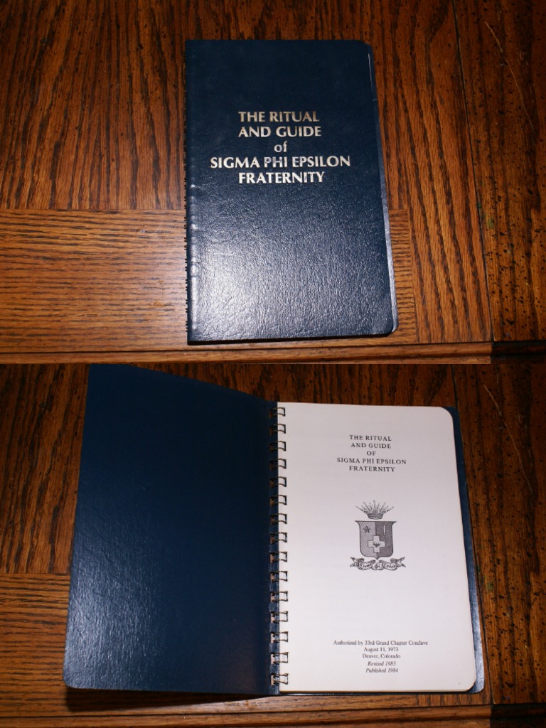 Secret Ritual of Sigma Phi Epsilon | PDF