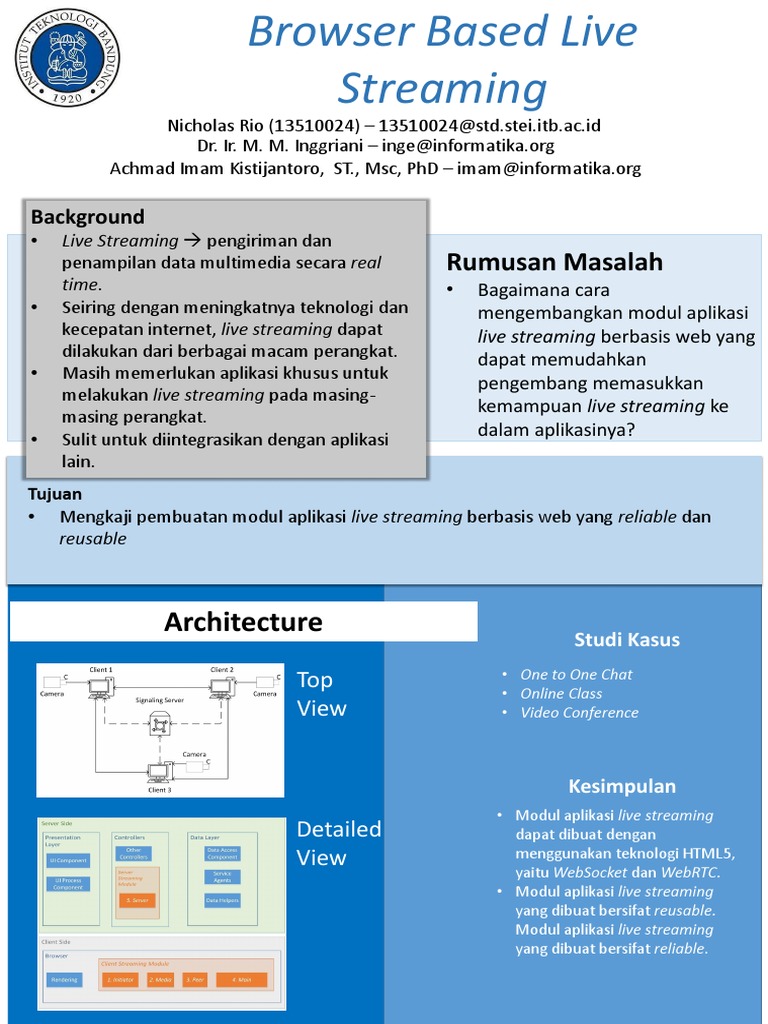 Poster 13510024 Nicholas Rio | PDF | Teknologi & Rekayasa