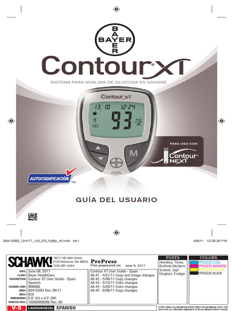 Bayer Glucometro | PDF | Batería (electricidad) | Diabetes mellitus