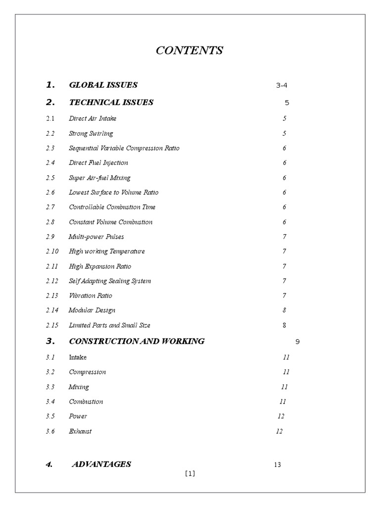 Green Engine Report | PDF | Internal Combustion Engine | Combustion