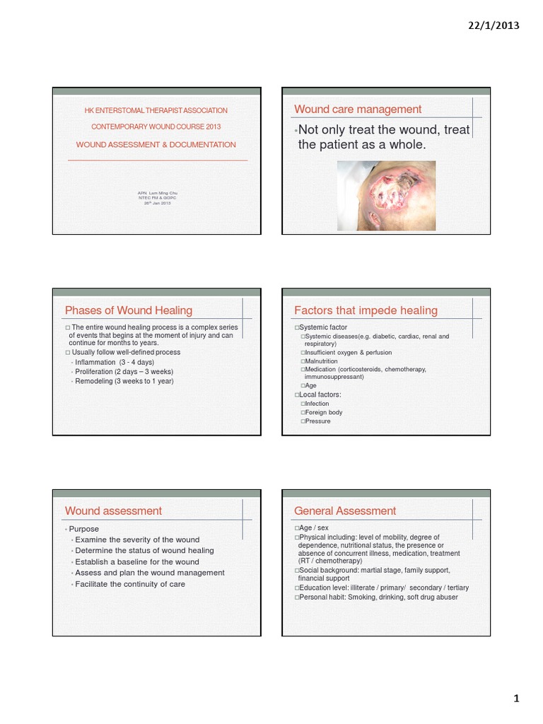 Wound Assessment and Documentation Guide | PDF | Cutaneous Conditions ...
