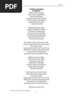 Nat King Cole's L.O.V.E. Lyrics | PDF