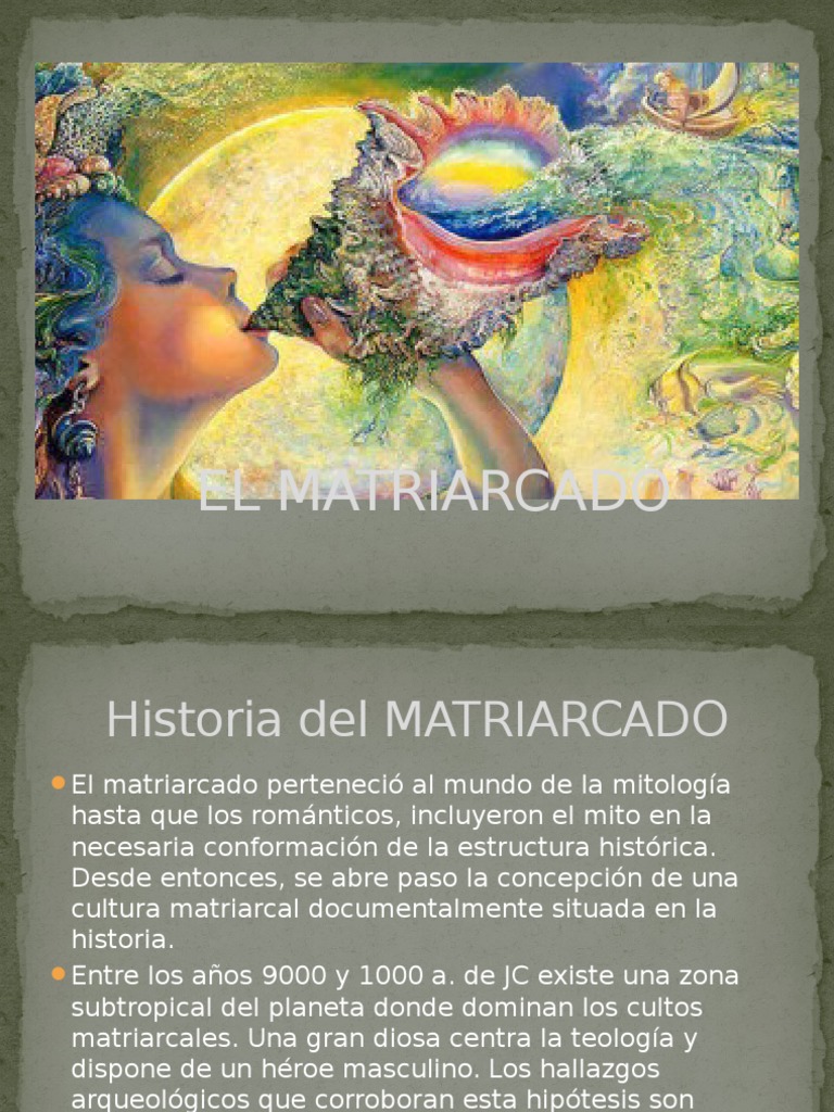 El Matriarcado | PDF | Matriarcado | Mujer