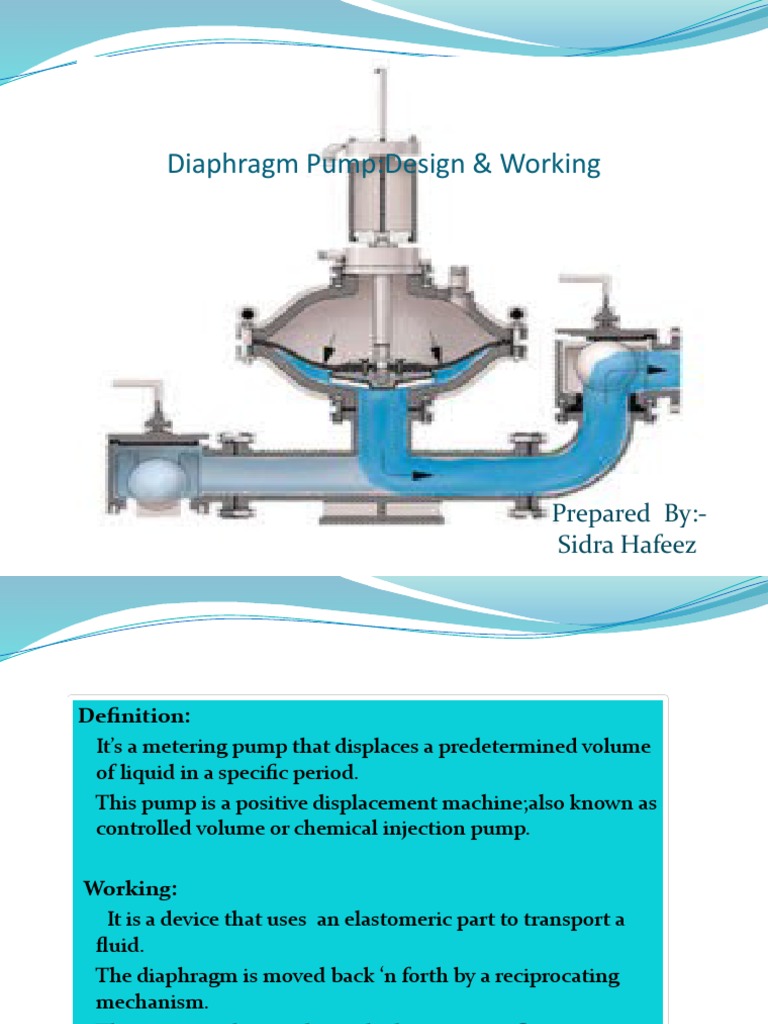 Diaphragm Pump Design & Working | PDF | Pump | Continuum Mechanics