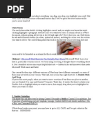 Project Keyboard Shortcuts Guide | PDF | System Software | Text