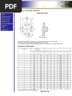 Calculation of PCD of Flange | PDF