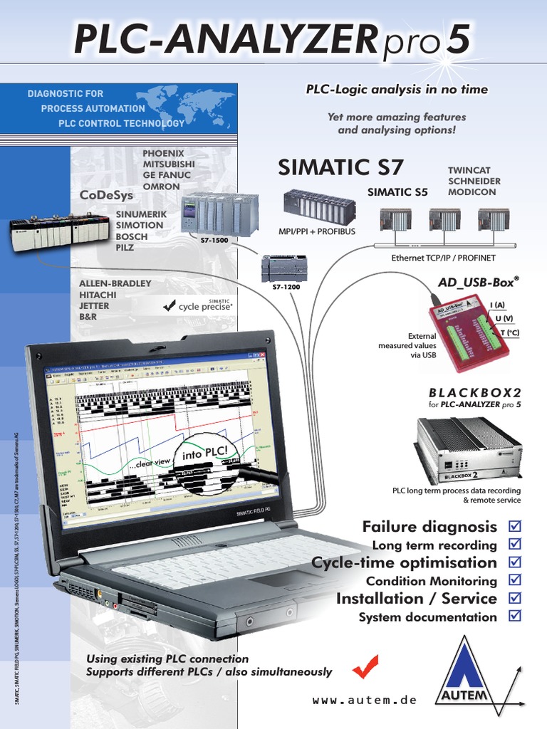 Download-En - Data Sheet PLC-ANALYZER Pro 5 | PDF | Programmable Logic Controller | Computer ...