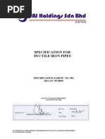 ISO 2531 - Ductile Iron Pipe Fitting | PDF
