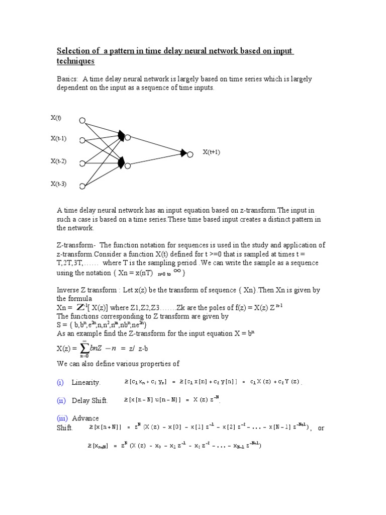 Time Delay Neural Networks Pdf Artificial Neural Network Areas Of Computer Science