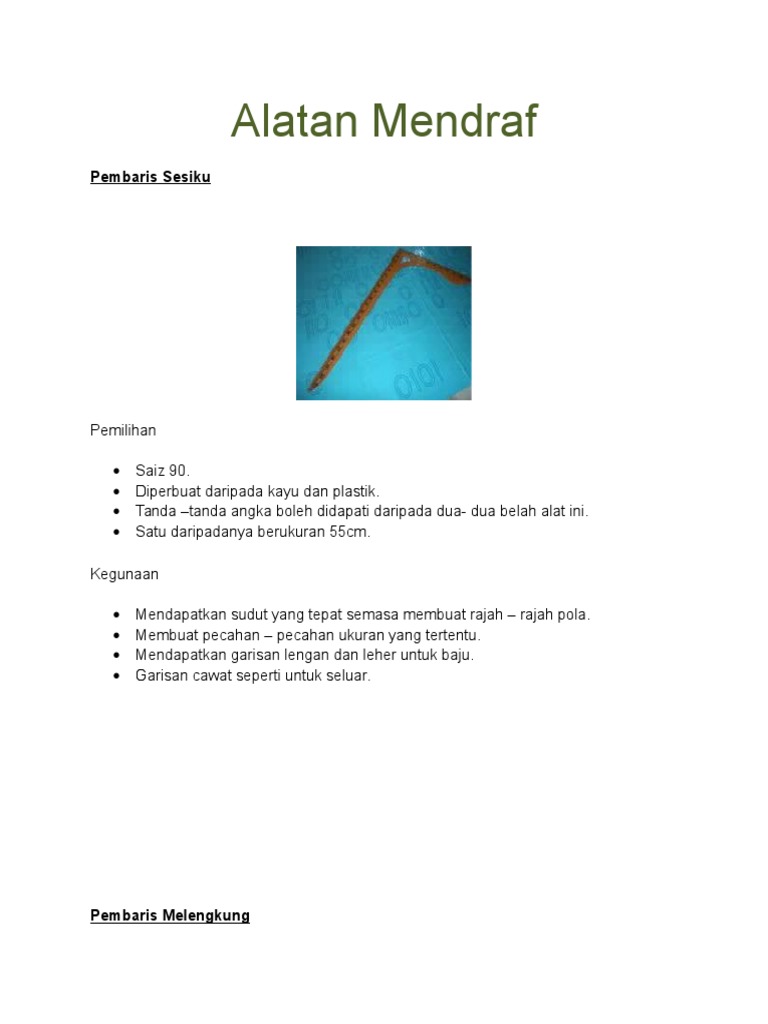 Alatan Mendraf | PDF