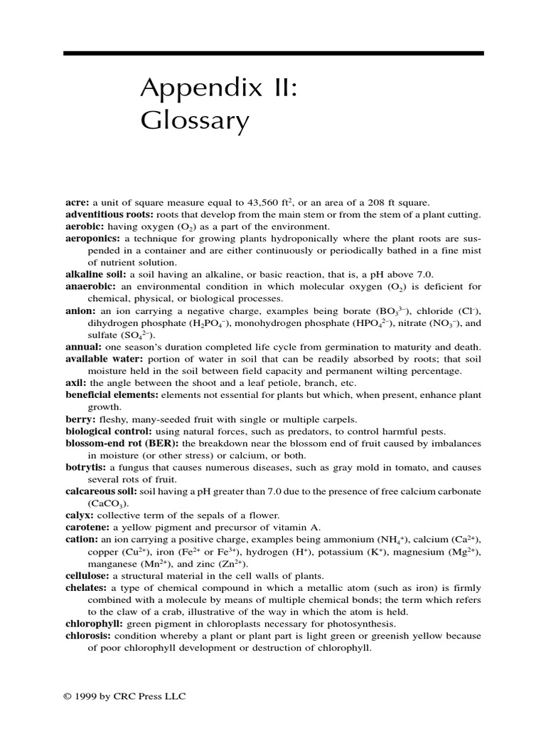Appendix II: Glossary: App2 - Frame - FM Page 147 Wednesday, August 14 ...