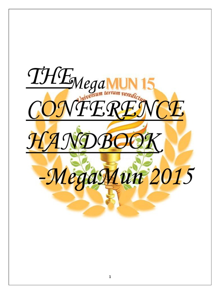 Conference Handbook | PDF | Peacekeeping | United Nations