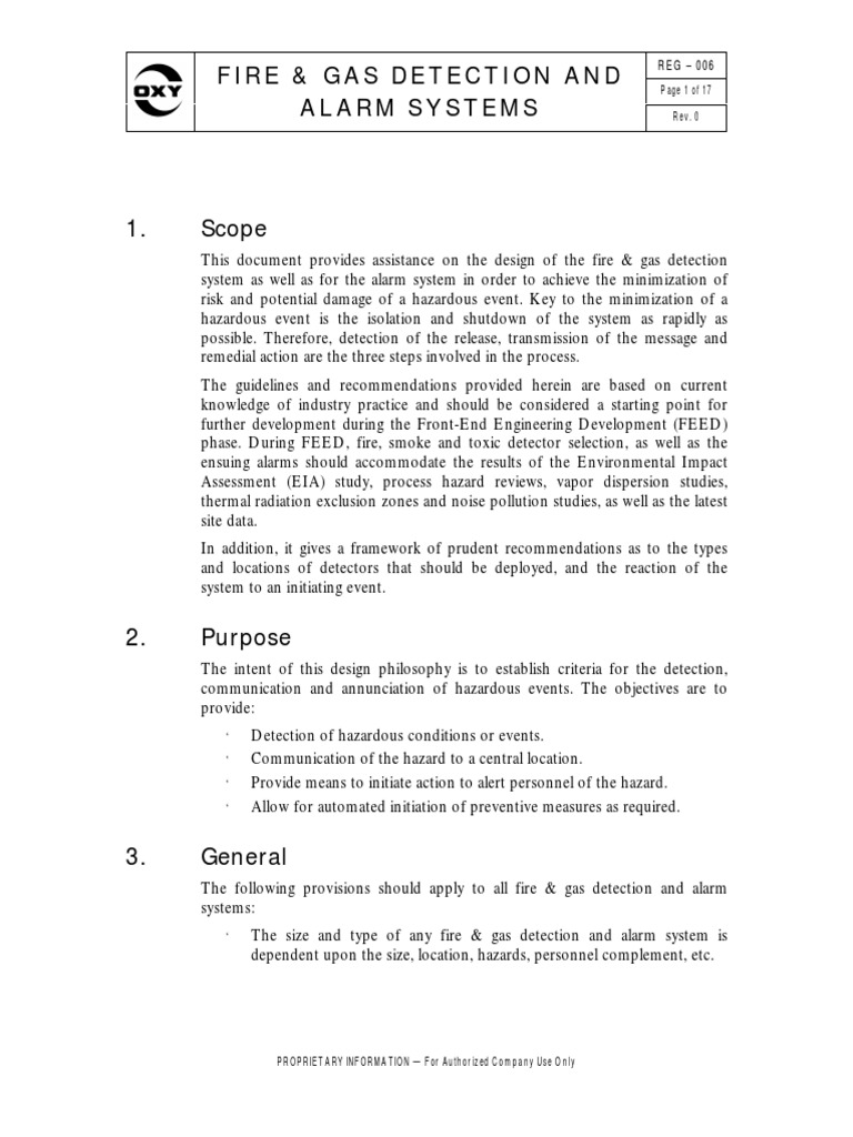Fire & Gas Detection System Design Guide | PDF | Ultraviolet | Infrared