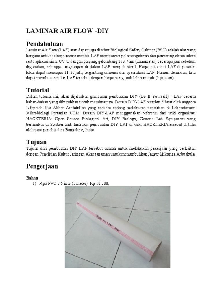 Laminar Air Flow | PDF