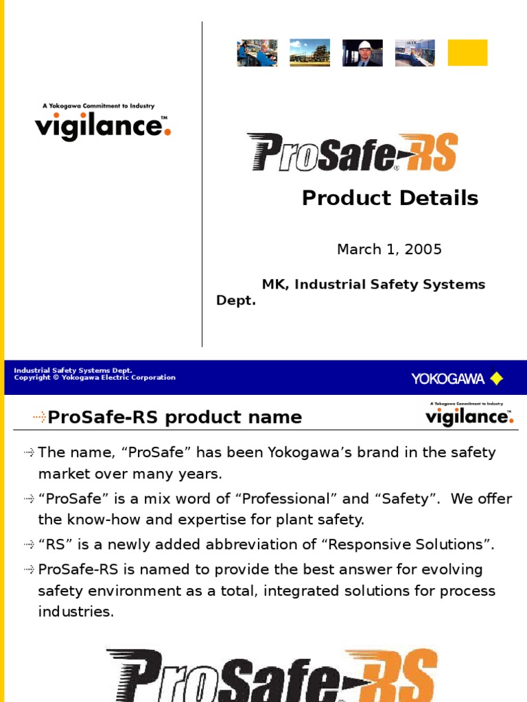 ProSafe RS Introduction | PDF | Input/Output | Optical Fiber