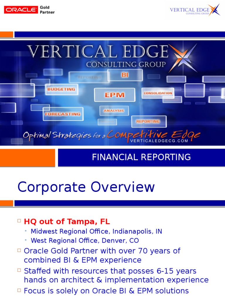 Financial Reportingwith Essbase Sourcingfrom Oracle EBS | PDF ...