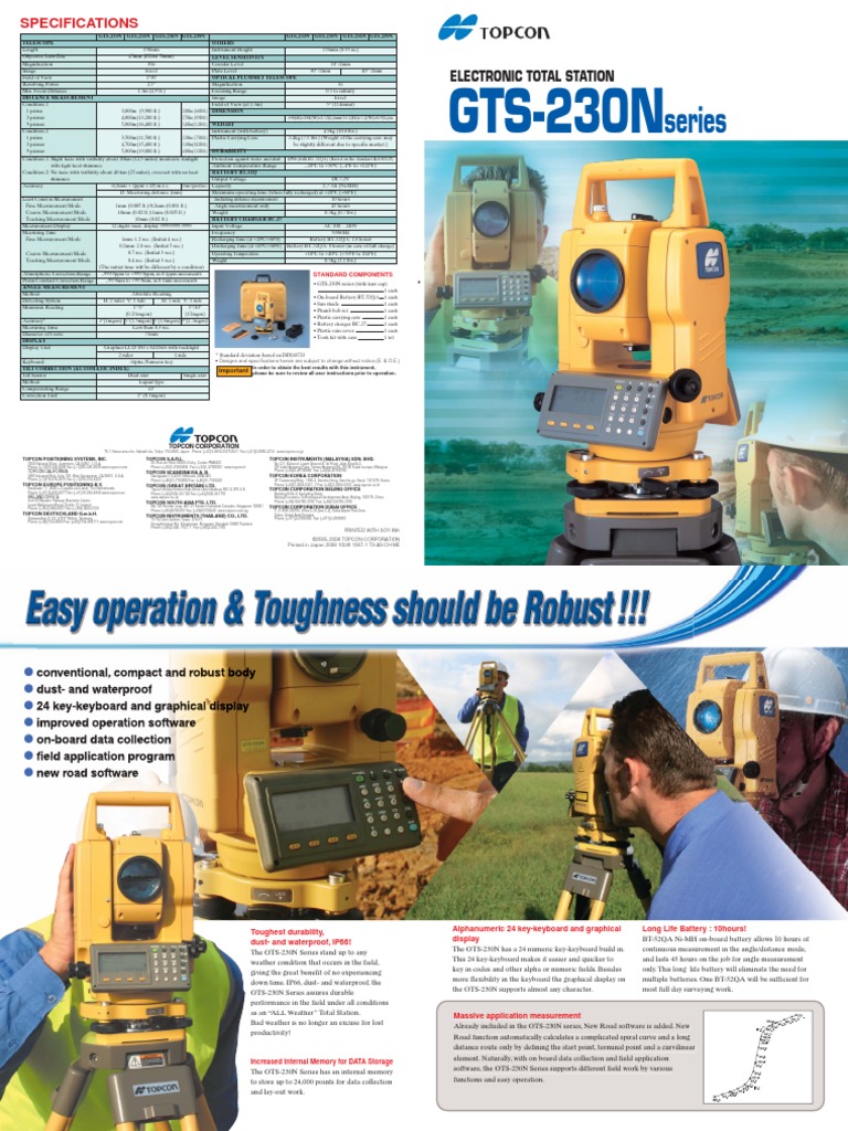 Gts 230n | PDF | Home & Garden | Technology & Engineering