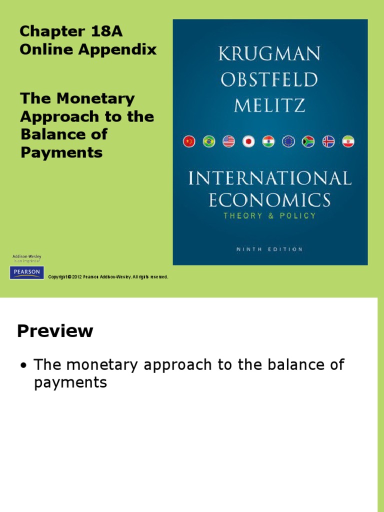 Monetary Approach To BOP or IS-LM Model | PDF | Balance Of Payments ...