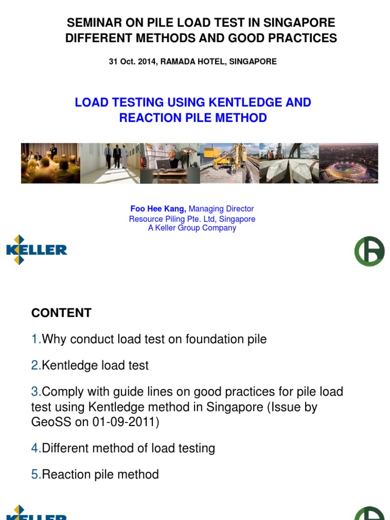 01-Load test using kentledge (Er Foo HK).pdf | Deep Foundation ...