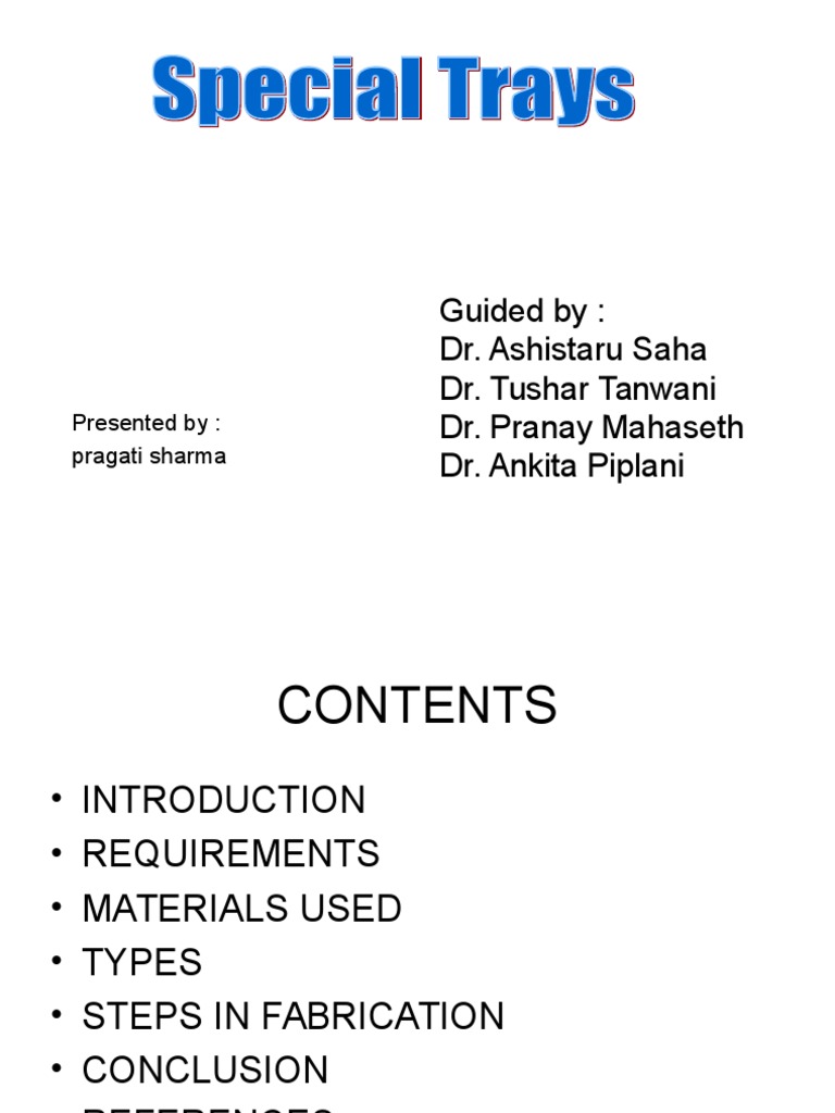 Special Tray | PDF | Nature