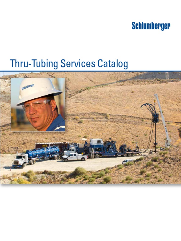 SLB Thru Tubing Catalog | PDF | Pipe (Fluid Conveyance) | Valve