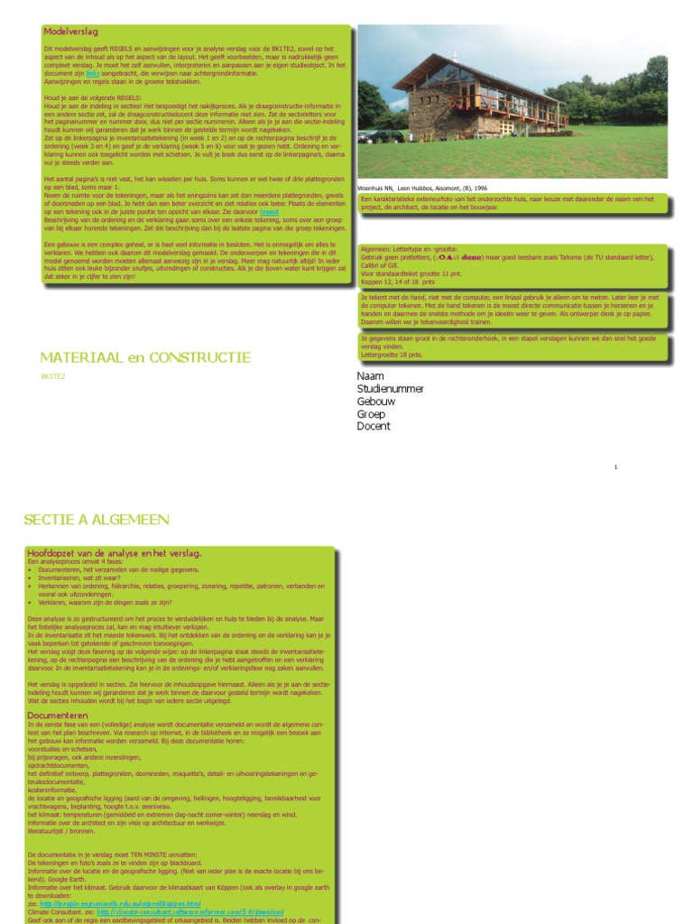 Model Verslag | PDF