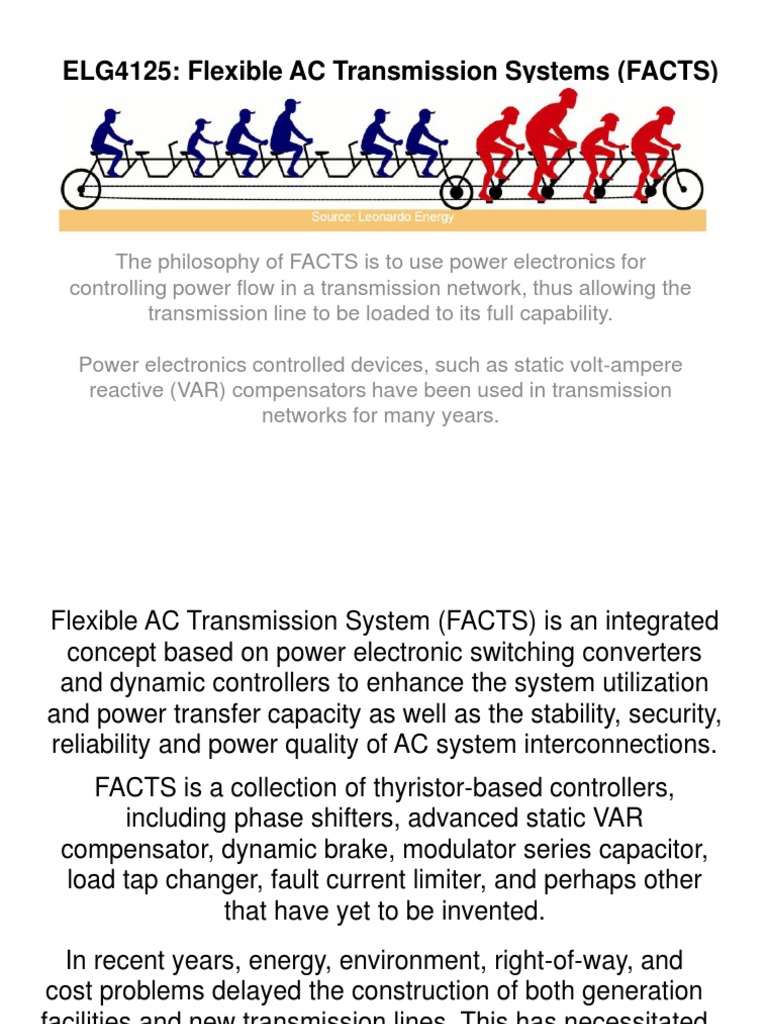 Basic Types of Facts Controllers | PDF | Capacitor | Electric Power ...