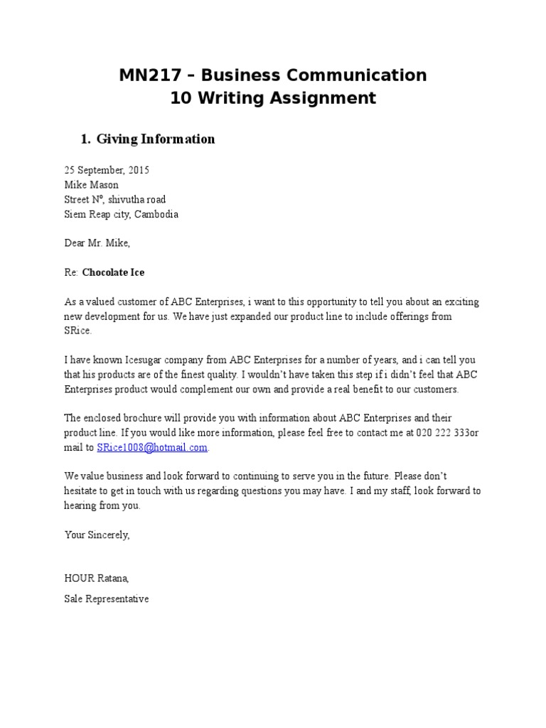 10 Business Writing | PDF | Cambodia | Antivirus Software