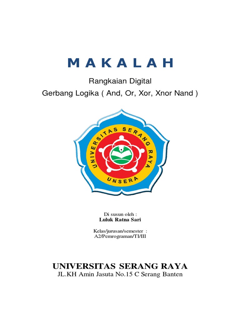 And or Exor Exnor Nand Pada Rangkaian Digital | PDF