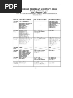 Aarambh Batch Time Table Overview | PDF | Part Of Speech | Human Communication