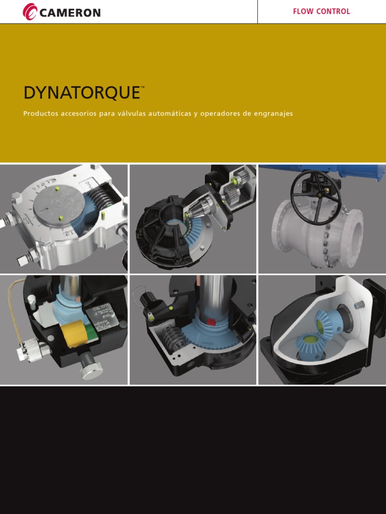 Cameron Valvulas | PDF | Solenoide | Engranaje