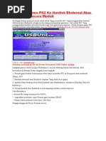 Cara Isi Games PS2 Ke Hardisk Eksternal Atau Flashdisk Secara Mudah Dengan USB Utility 2 | PDF ...