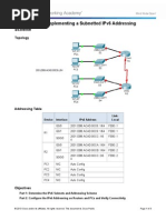 Networking Lab for Instructors | PDF | Router (Computing) | Computer Network