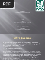 Triptico Imss | PDF | Salud pública | Servicios públicos
