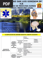 Contusiones y Hematomas: Tipos y Manejo | PDF | Coagulación | Lesión
