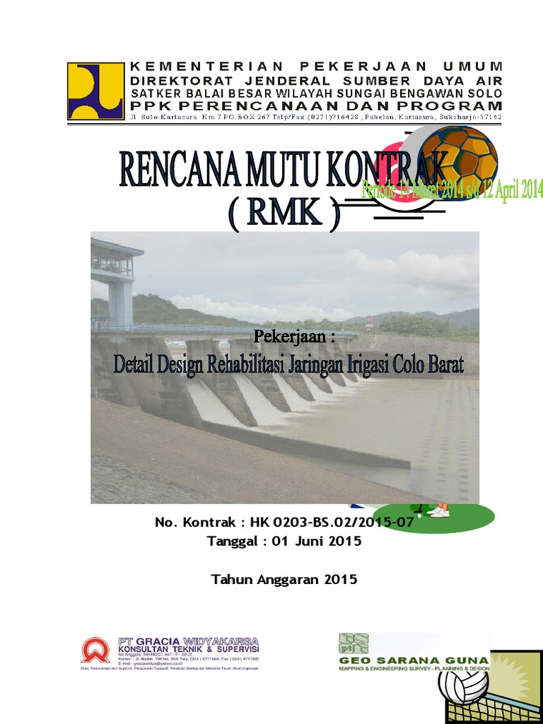 Draft RMK Colo Barat | PDF