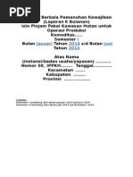 Persyaratan Penggunaan Kawasan Hutan (PPKH) | PDF
